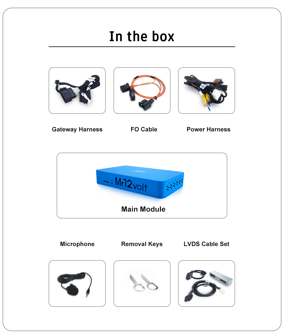 Audi MMI 2G High MOST DSP CarPlay & AA Interface A6 A8 Q7 – Mr12Volt ...